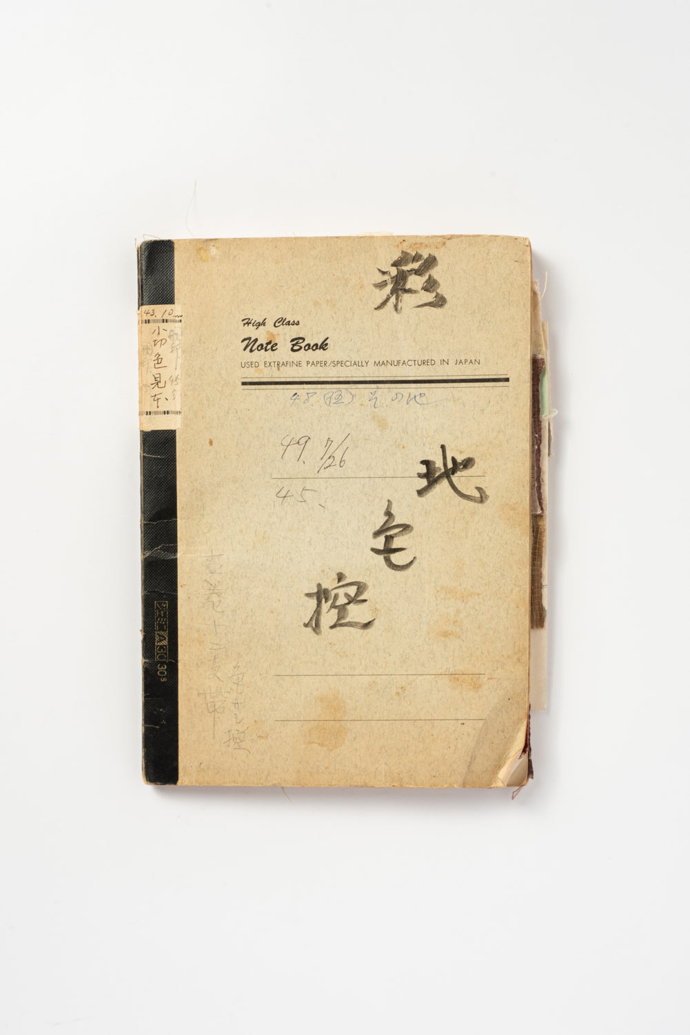 Mid-20th-century Japanese Textile Design and Dye-sampling Workbook – Moth