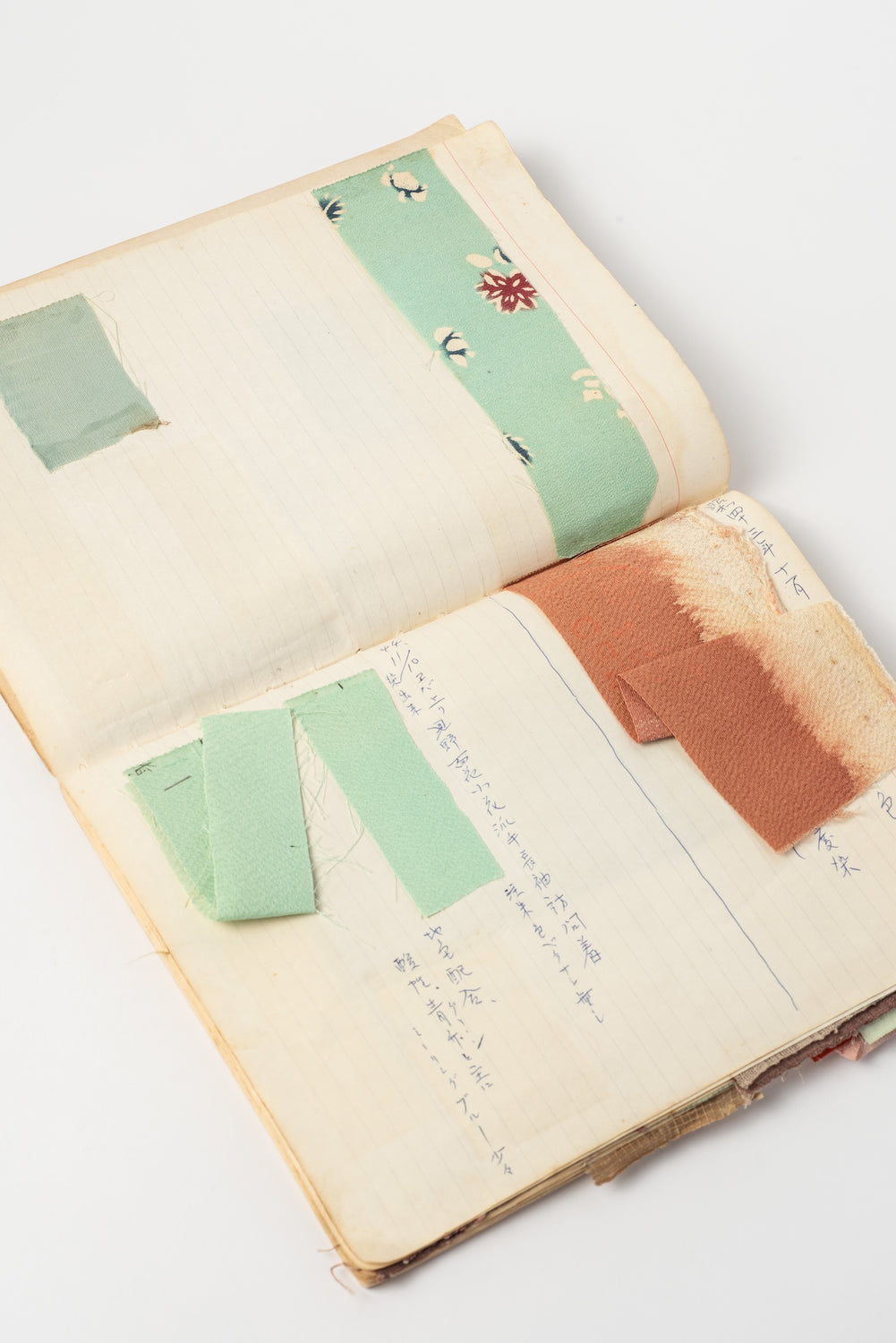 Mid-20th-century Japanese Textile Design and Dye-sampling Workbook – Moth